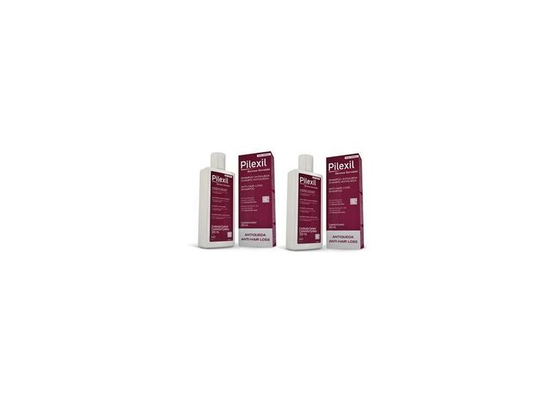 Pilexil Shampoo Antiqueda 300ml - Pack 2 Frascos com o Melhor Preço é ...