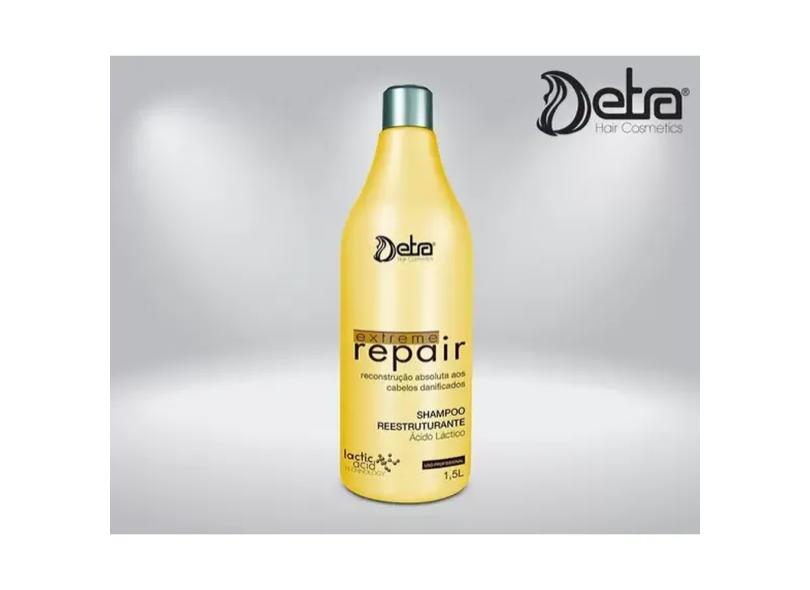 Detra Extreme Repair Shampoo Reestruturante 1,5L - R em Promoção é no ...