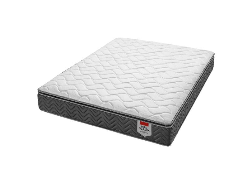 Colchão Casal Molas Ensacadas Americanflex Duo Black III 138x188x27cm ...
