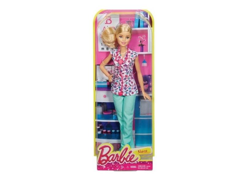 Barbie Profissões Enfermeira Loira - Mattel com o Melhor Preço é no Zoom