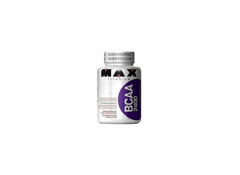 Bcaa 2400 - 60caps - Max Titanium com o Melhor Preço é no Zoom