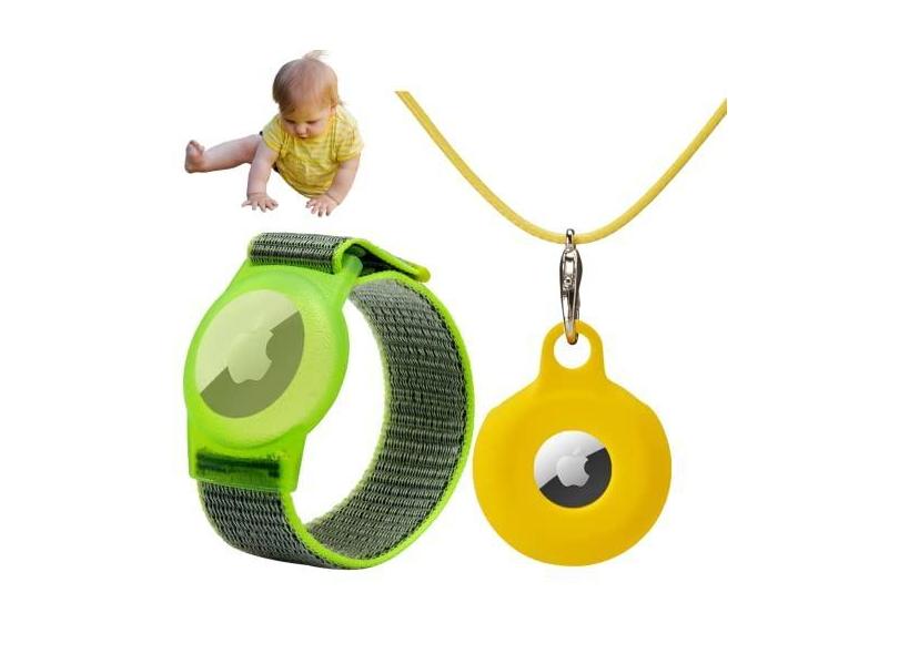 CHABAEBAE Pulseira Airtag para crianças colar Airtag crianças ...
