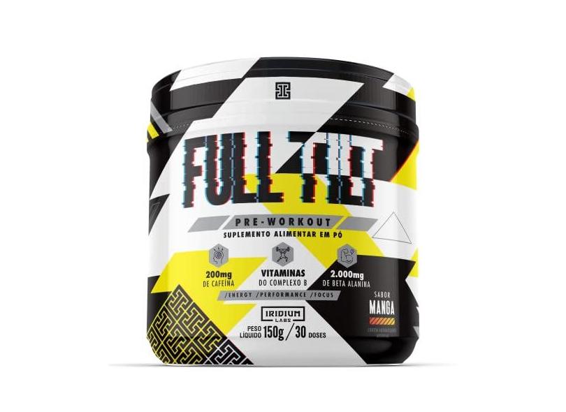 Full Tilt Pré-treino 150g - Iridium Labs Sabor: Manga em Promoção é no ...
