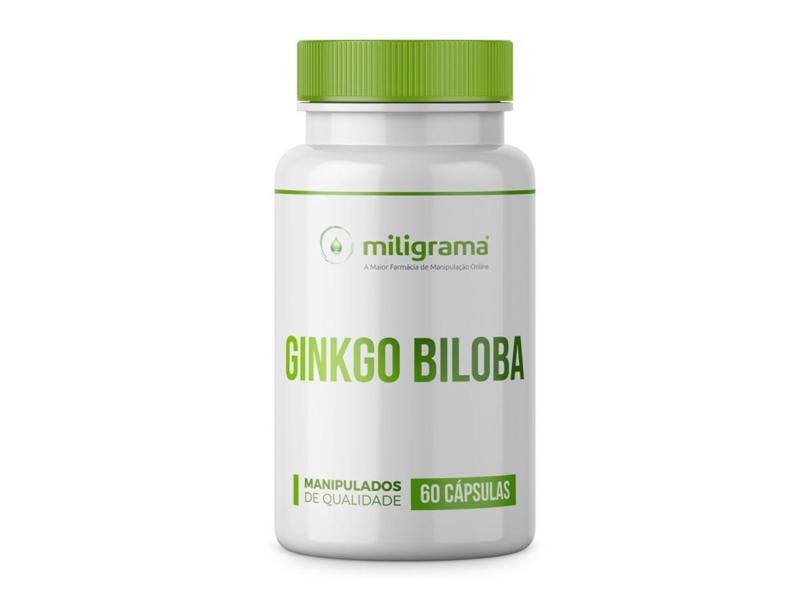 Ginkgo Biloba 40mg 60 Cápsulas com o Melhor Preço é no Zoom