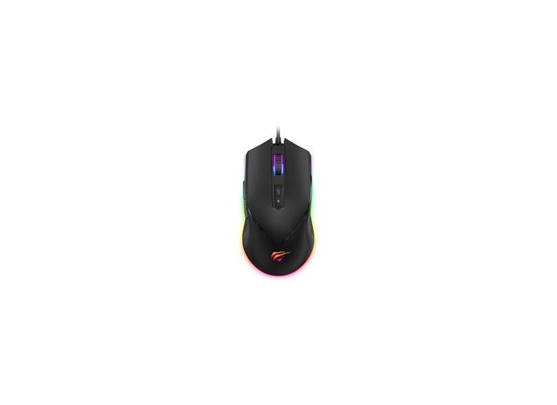Mouse Gamer Havit HV-MS814 7000 DPI Programável RGB em Promoção é no ...