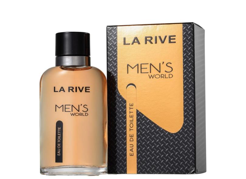 La Rive Men’s World Eau de Toilette - Perfume Masculino 90ml em ...
