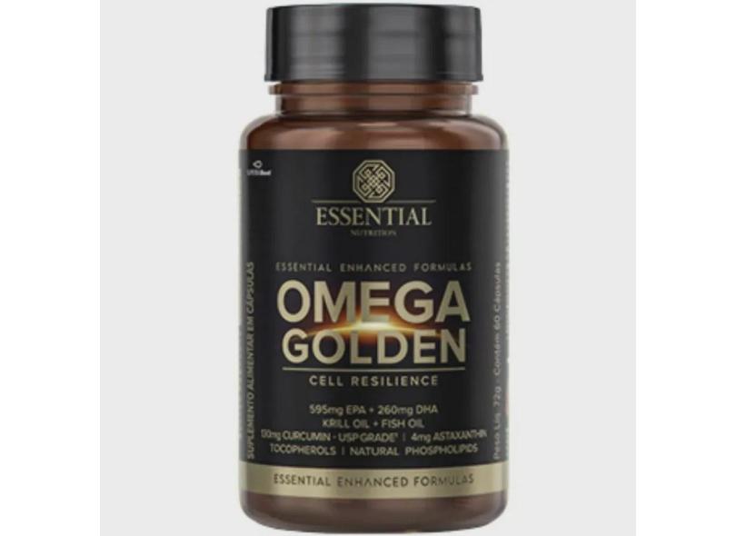 Omega Golden Essential Nutrition - Cell Resilience - 60 Capsulas com o ...
