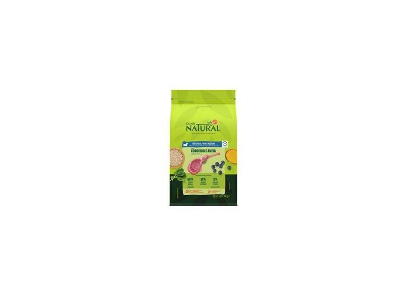 Gran Natural Adulto Mini E Pequeno Cordeiro E Aveia 1Kg em Promoção é ...