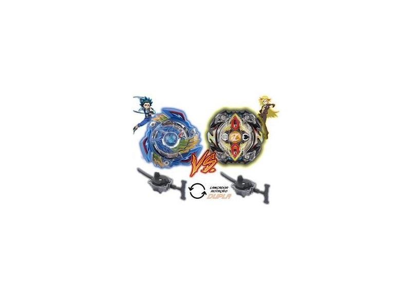 Kit 2 Beyblade Burst Valtryek Valkyrie Vs Zilion Zeutron Valt Vs Zac ...