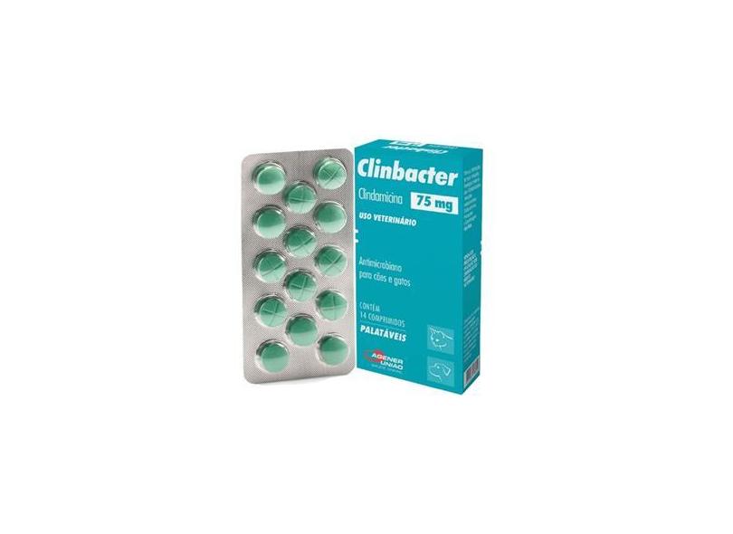 Clinbacter 75 mg 14 comprimidos com o Melhor Preço é no Zoom