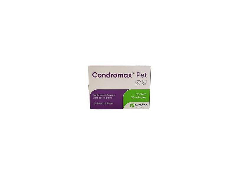 Condromax Pet 30 tabs Ouro Fino Suplemento Cães e Gatos com o Melhor ...