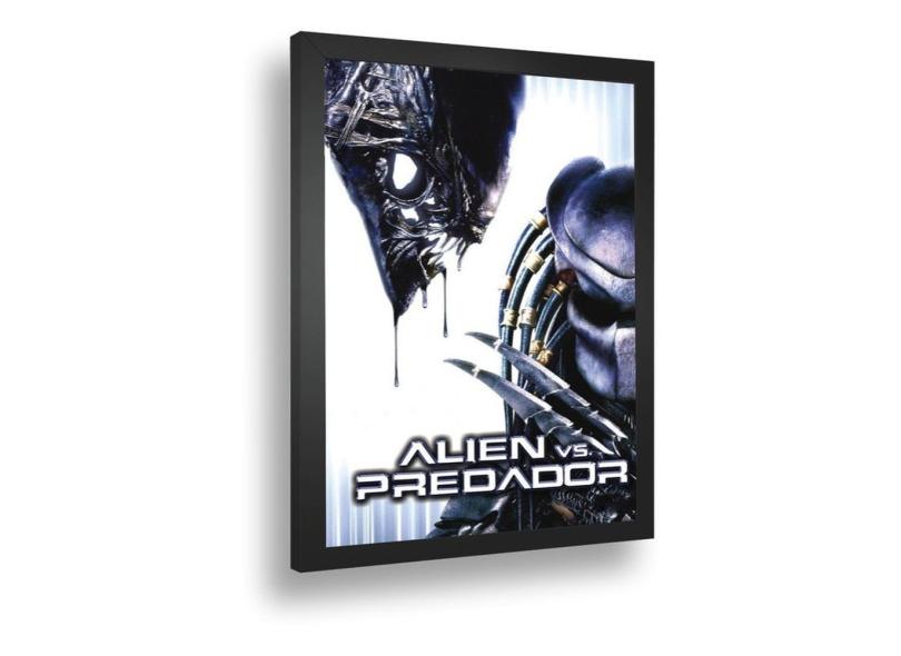 Quadro Decorat Poste Alien Vs Predador Dreads Guerra Retro em Promoção ...