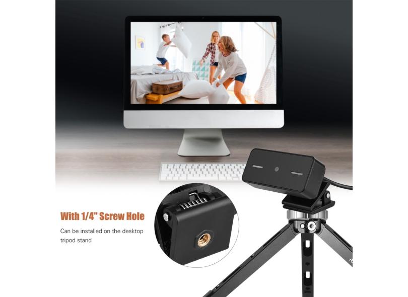 Clip-on pc Webcam USB Laptop computador desktop câmera de 5MP 2592 * ...