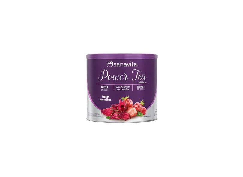 Power Tea Chá Hibiscus 200g da Sanavita Sabor Frutas s com o Melhor ...