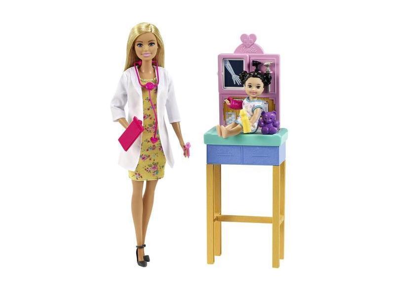Boneca Barbie Médica Pediatra C/ Acessórios - Mattel Gtn51 com o Melhor ...