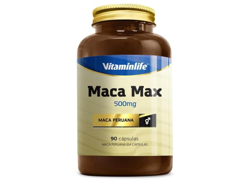 Maca Max Maca Peruana 500mg 90 Cápsulas Vitaminlife com o Melhor Preço ...