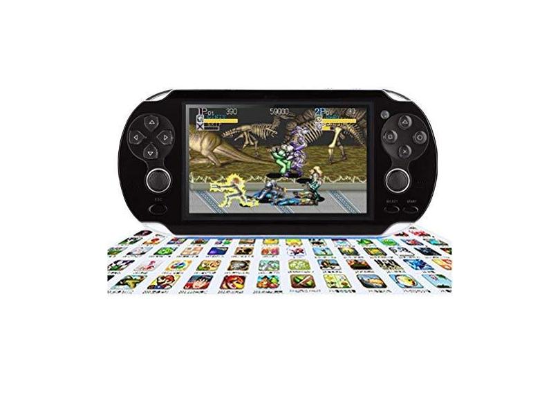 Console de jogos portátil, console de jogos retrô, tela HD de 4,3 ...