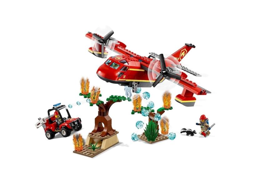 Lego City 60217 Aviao De Combate Ao Fogo em Promoção é no Buscapé