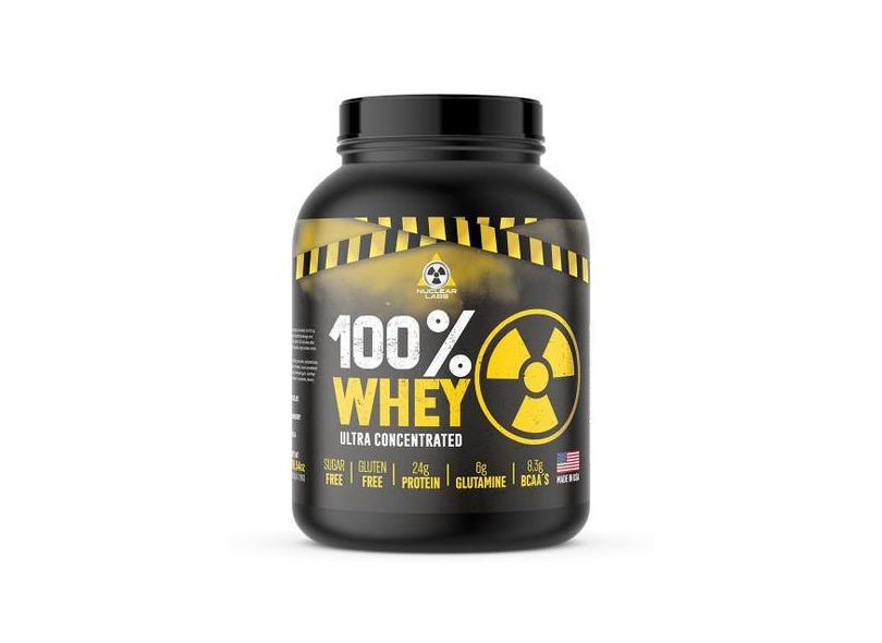 Whey 100% Ultra Concentrado Pote 2 Kilos Chocolate - Nuclear Labs com o ...