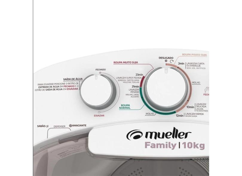 Lavadora Mueller Family 10 kg Tanquinho com o Melhor Preço é n...