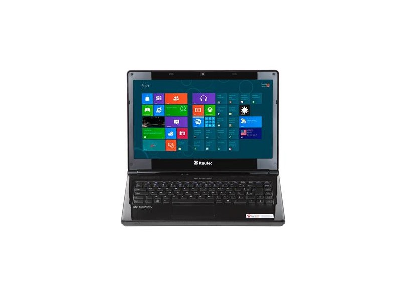 Notebook Itautec AMD Dual Core C-60 2GB de RAM HD 320 GB LED 14" Radeon ...