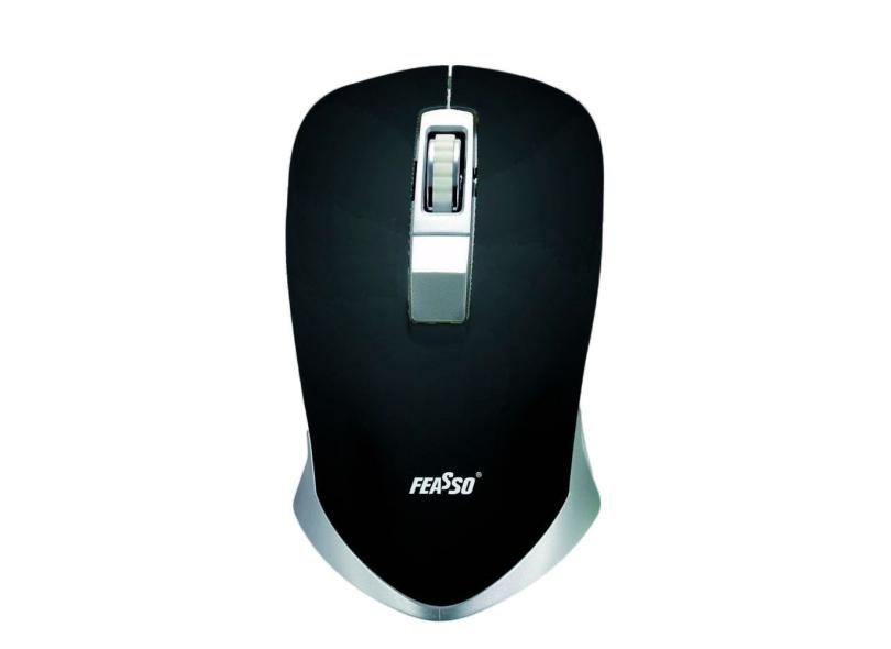Mouse Óptico Wireless FAMS-12 Feasso em Promoção é no Buscapé
