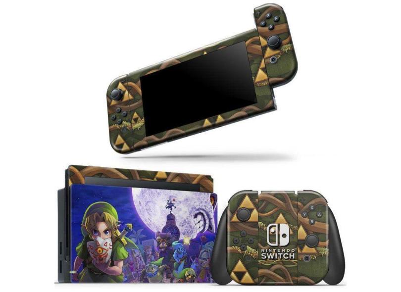 Skin Adesivo Protetor Para Nintendo Switch Zelda Link B10 com o Melhor ...