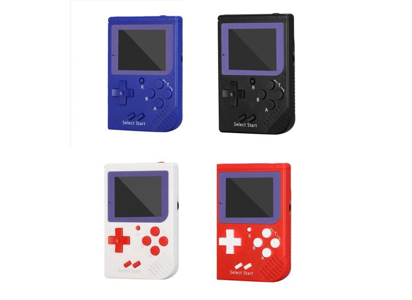 Handheld Game Console Video Game 8 Bit Retro Mini bolso Built-in 129 ...