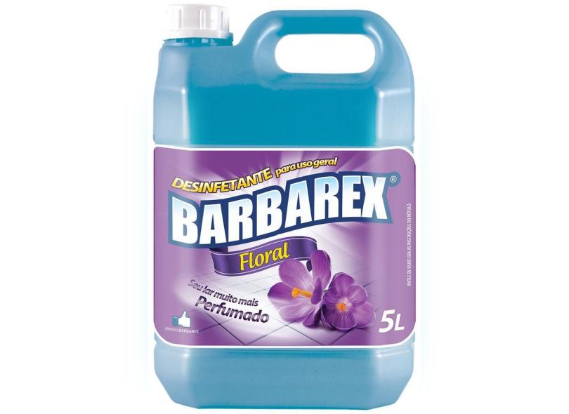 Desinfetantes Para Uso Geral Barbarex Floral - 5 Litros com o Melhor ...