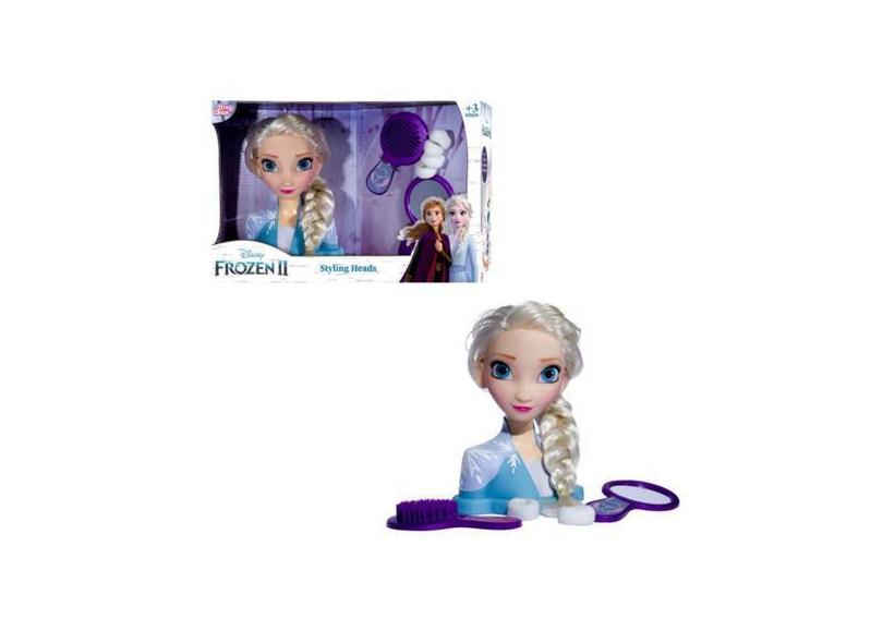 Boneca Styling Head Busto Elsa Frozen 2 Baby Brink - Novabrink Industr ...