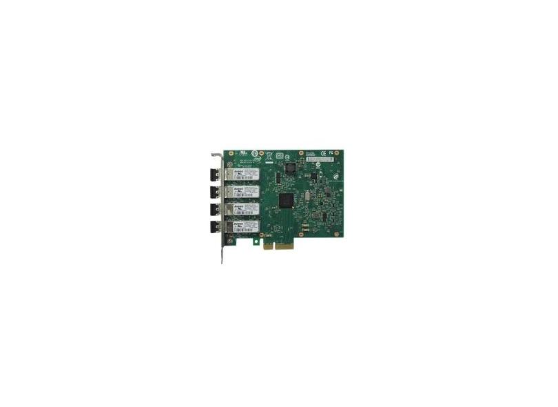 Placa de Rede Server E1G44HFBLK PCI-EX X4 CHIP 82580 Quad PORT LC Fiber ...