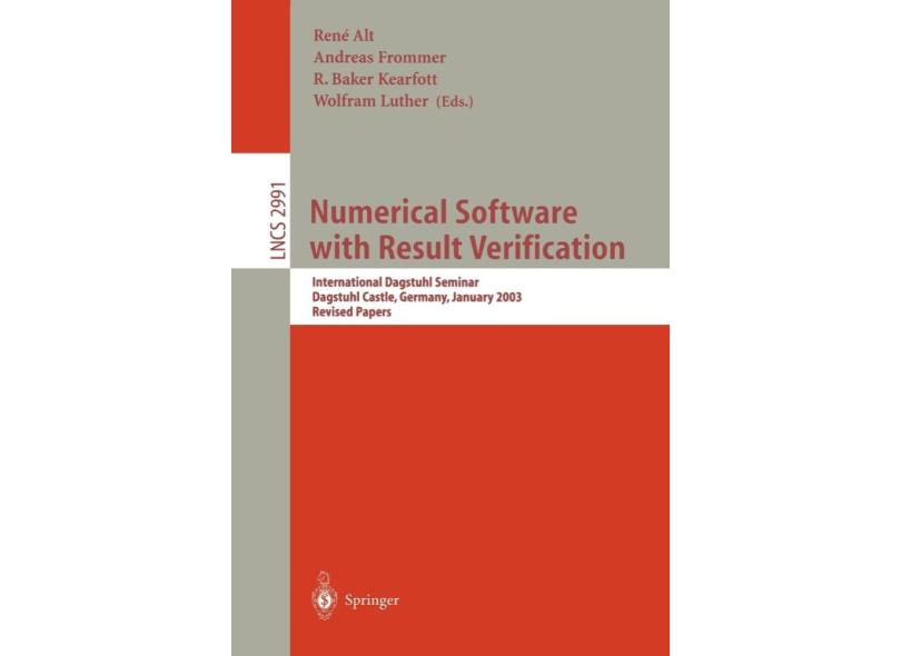 Numerical Software with Result Verification com o Melhor Preço é no Zoom