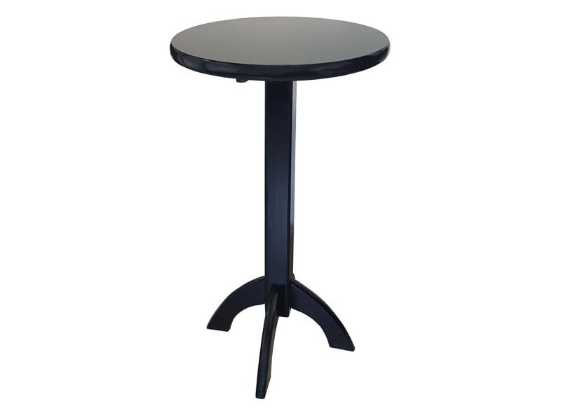 Mesa Redonda Alta Bistrô de Madeira 60cm - VivaLigna em Promoção é no ...