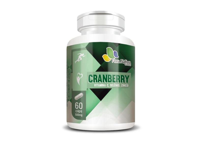 Cranberry 60 Caps 500mg Flora Nativa do Brasil em Promoção é no Buscapé
