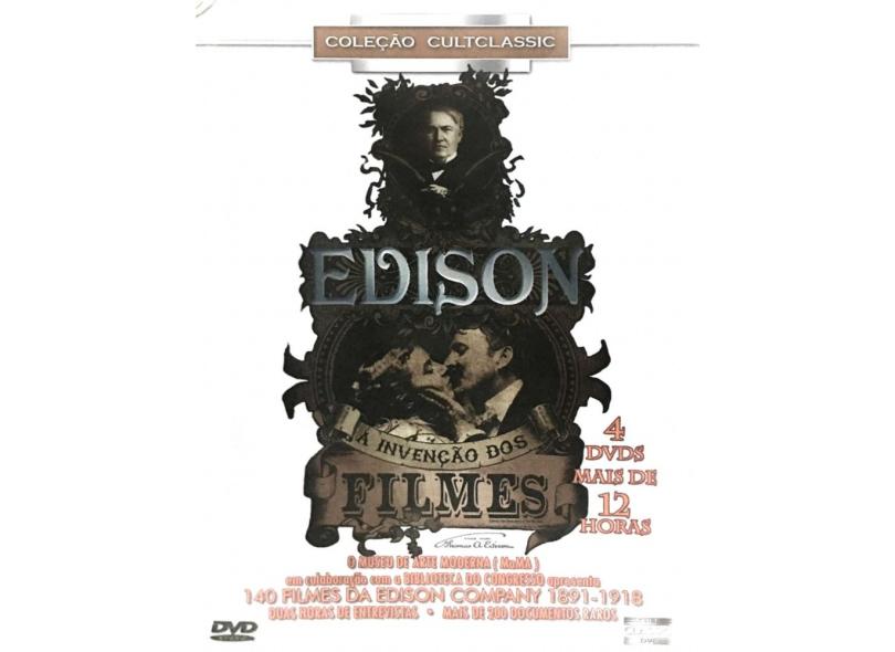 Box Edison A Invenção Dos Filmes 04 Dvds com o Melhor Preço é no Zoom