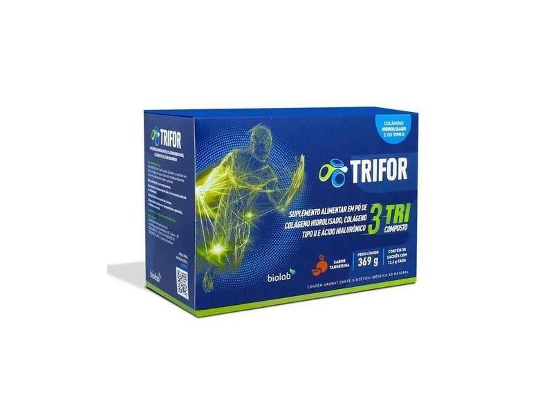Trifor Suplemento Alimentar Em Pó 30 Sachês - Biolab com o Melhor Preço ...