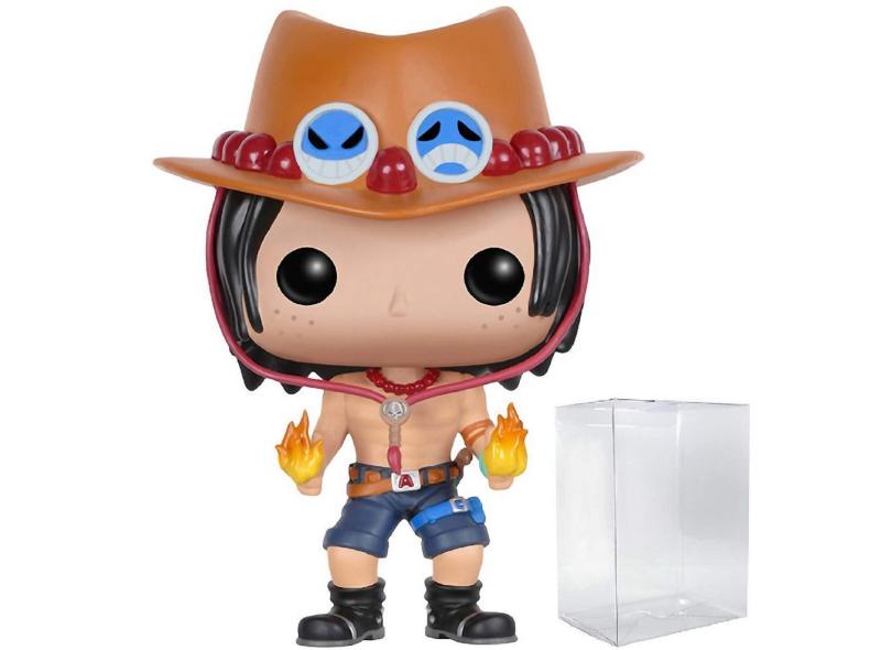 Boneco De Vinil Pop One Piece Portgas D. Ace Funko Pop! 9,5 Cm com o ...