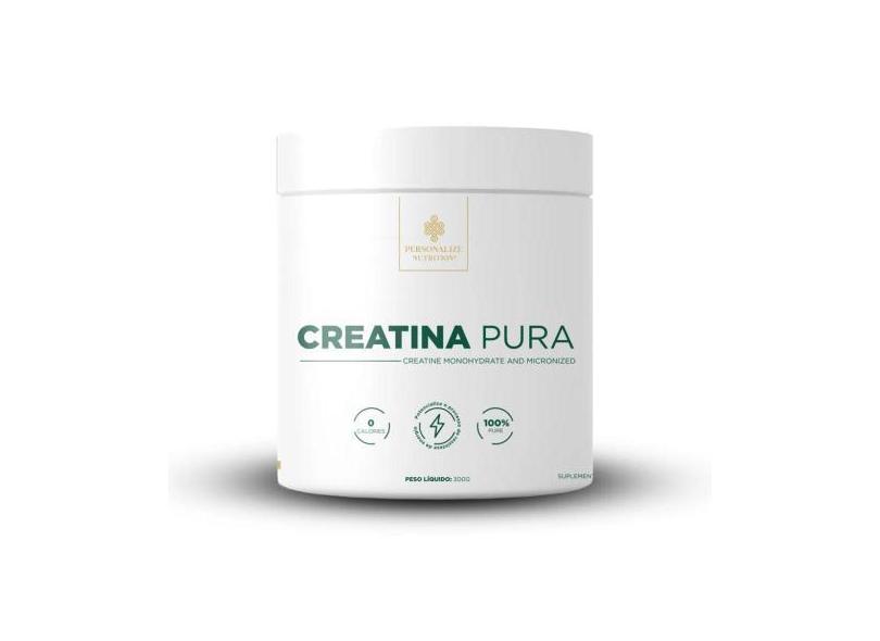 Creatina Pura - Monohidratada E Micronizada - 300g - Personalize com o ...