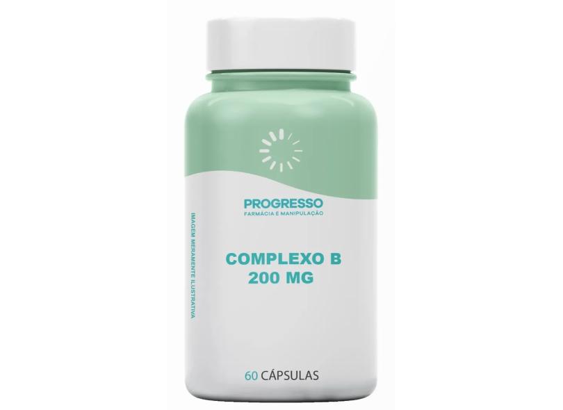 Complexo b 200 mg - 60 cápsulas com o Melhor Preço é no Zoom