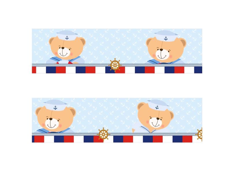 Faixa parede infantil border adesivo marinheiro menino 427 com o Melhor ...