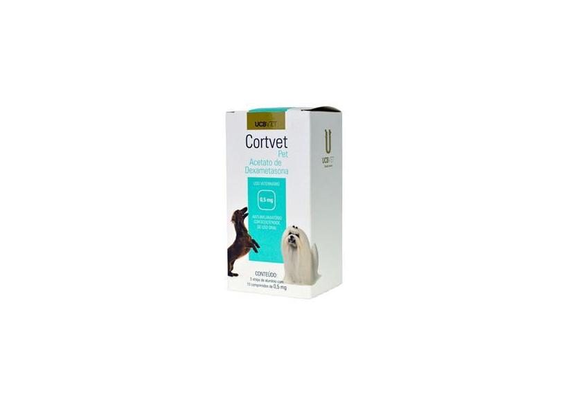 Cortvet Pet 0,5mg Anti-Inflamatório c/ 50 Compimidos com o Melhor Preço ...