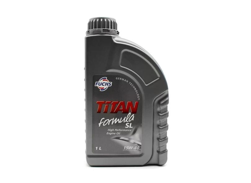 Kit 5 Fuchs Titan Formula SL CF 15W40 Semissintético 1L Alto Desempenho ...