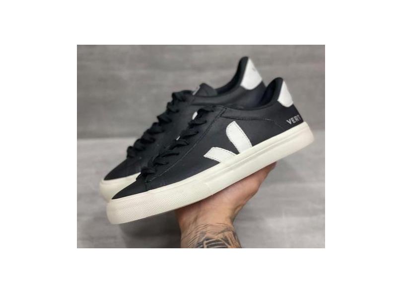 Tenis Vert V-10 Preto/Branco com o Melhor Preço é no Zoom