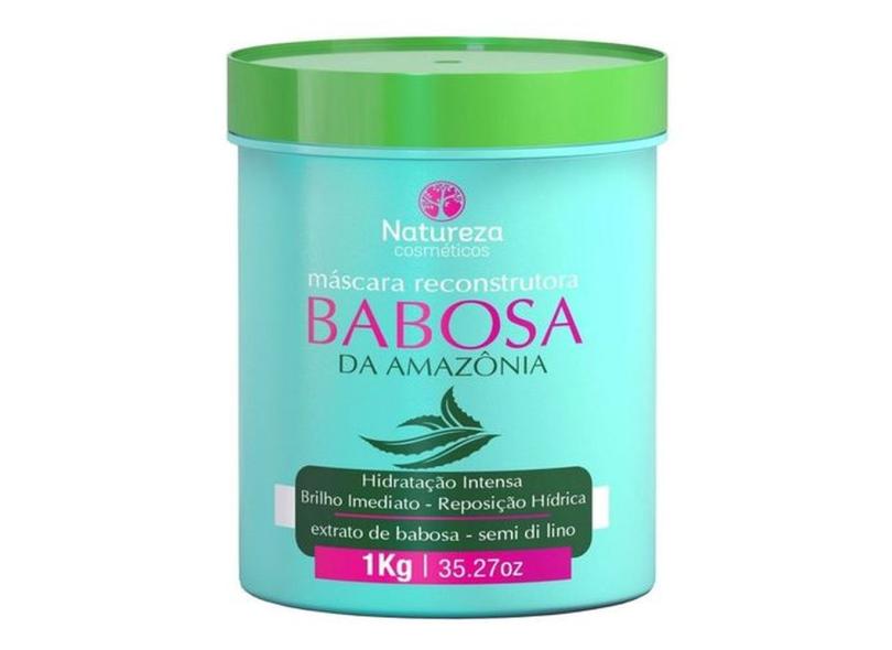 Creme De Reposição Capilar Baboza Natureza Cosméticos 1kg em Promoção é ...