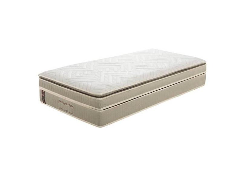 Colch o Solteiro 78x188x36 Prorelax L tex Soft Gel Molas Ensa em ...