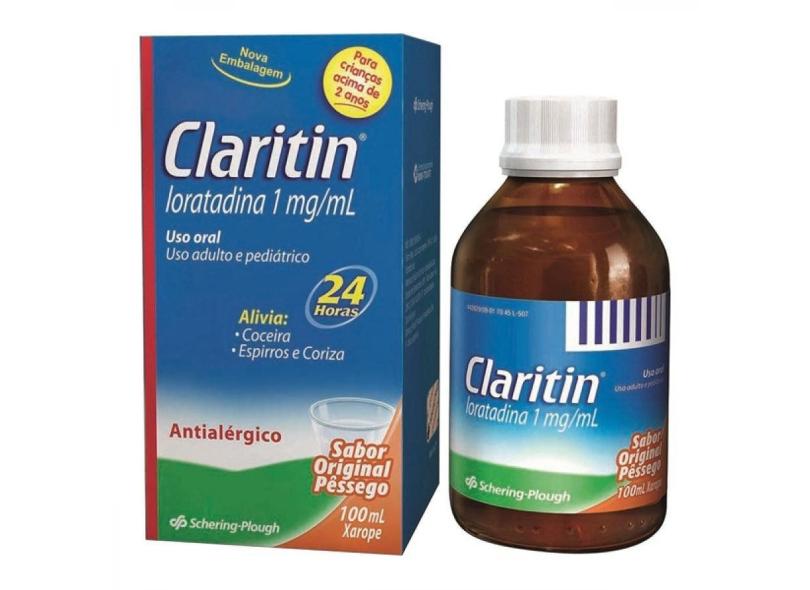 KIT COM 10 - Claritin - Xarope - 100ml cada com o Melhor Preço é no Zoom