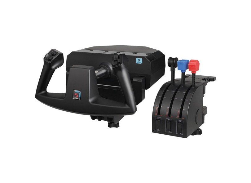 Manche (Yokes) PC Pro Flight Cessna Yoke System - Saitek com o Melhor ...