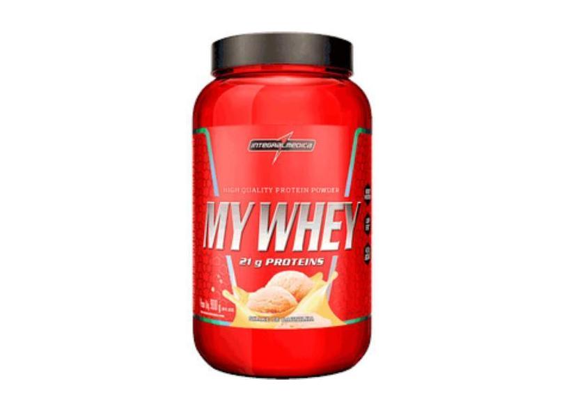 My Whey Protein Isolado Concentrado 900G Integralmedica com o Melhor ...