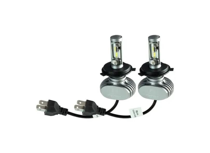 Kit Lâmpada Bi-led H4 6500k 4000 Lumens Headlight Premium R8 em ...