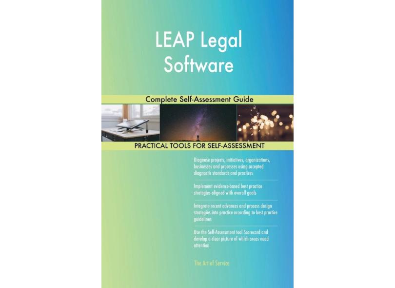 LEAP Legal Software Complete Self-Assessment Guide com o Melhor Preço é ...